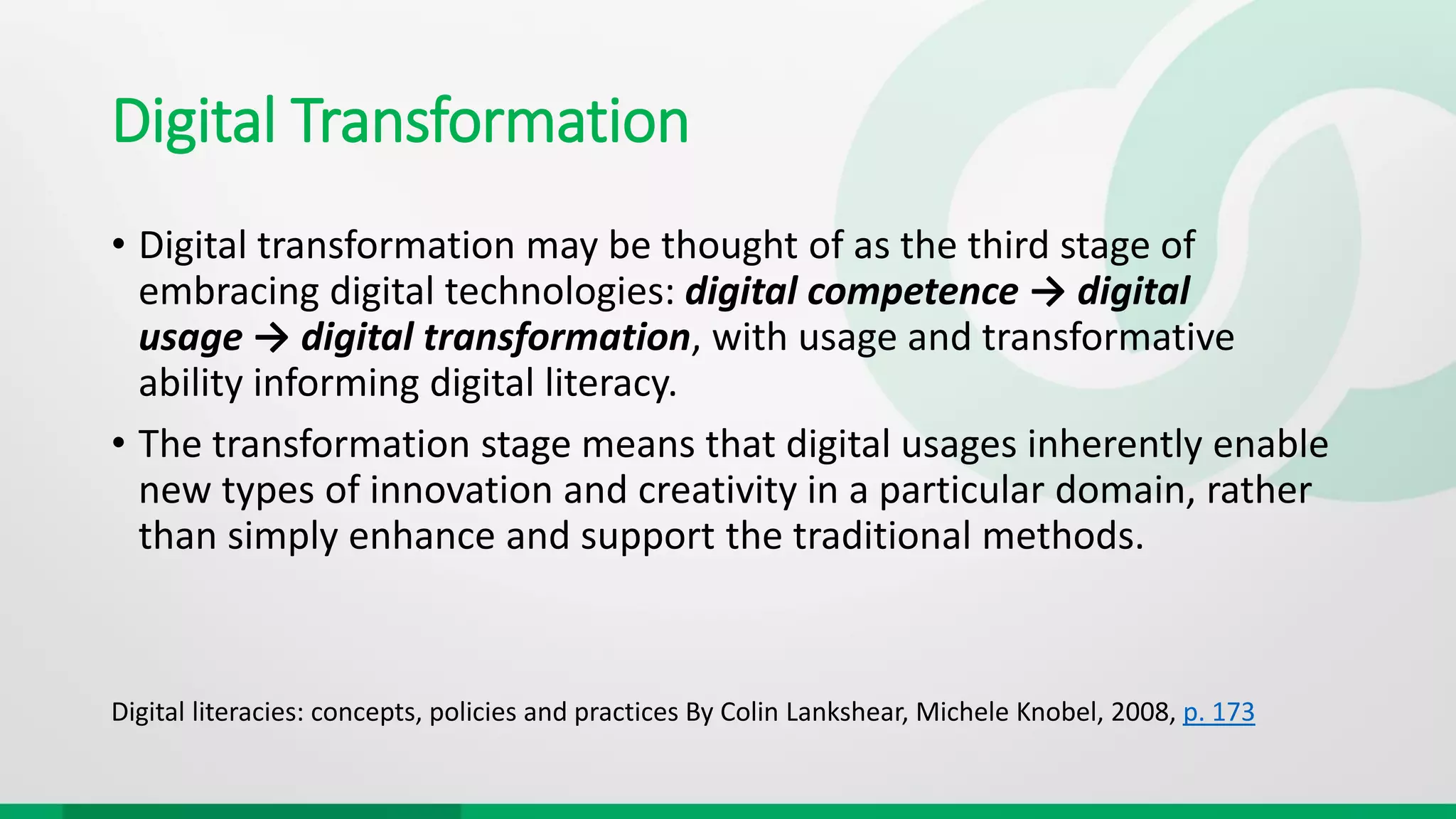 Digital Transformation : Buzzword or Real Transformation | PPT