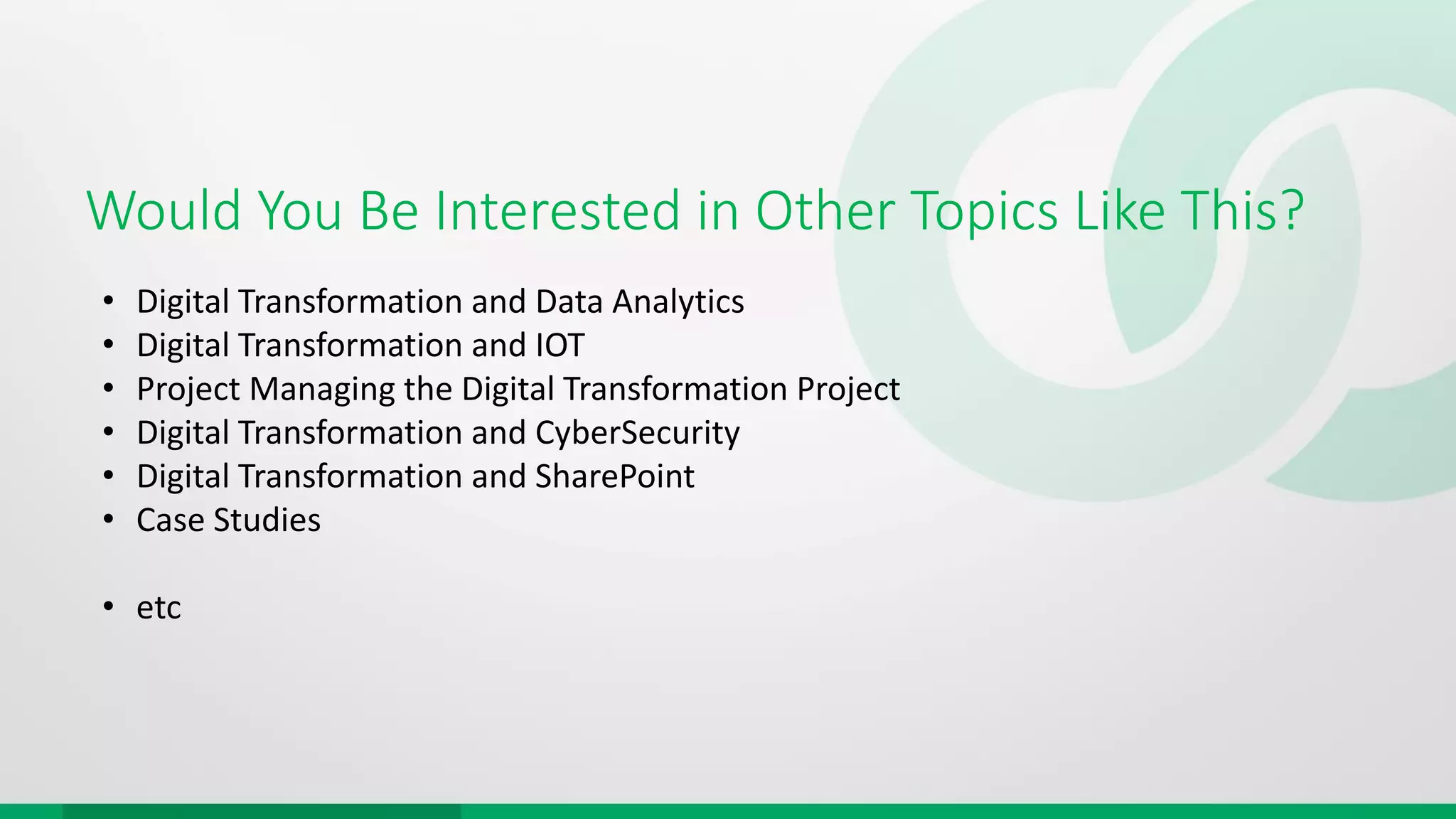 Digital Transformation : Buzzword or Real Transformation | PPT