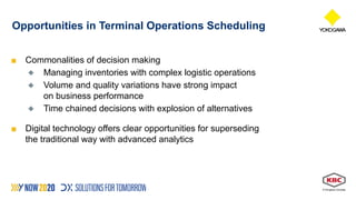 Transforming Decision Making in Scheduling of Terminal Operations | PDF ...