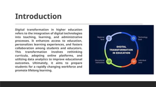 Digital Transformation of HEI, University in India PPT.pptx
