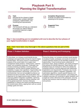 Digital Transformation Playbook by Graham Ware | PDF | Web Development | Internet