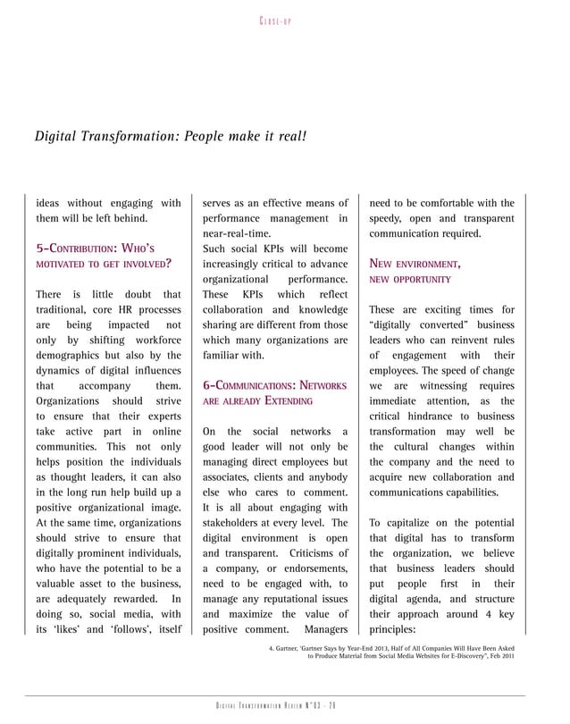Digital Transformation Review Number 3 | PDF