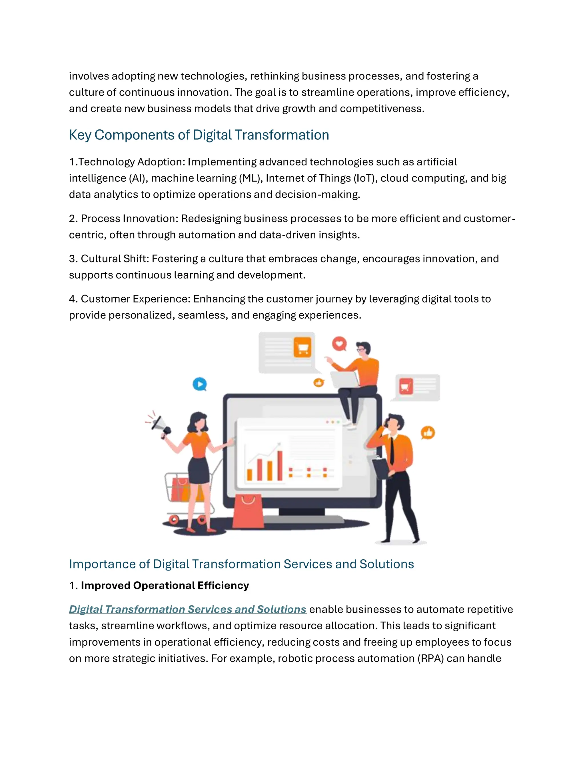 Advantages of Digital Transformation Services | PDF | Business I.T. | Business