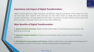 Best Digital Transformation Services Company | PPTX