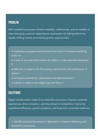 digital transformation solution company. | PDF