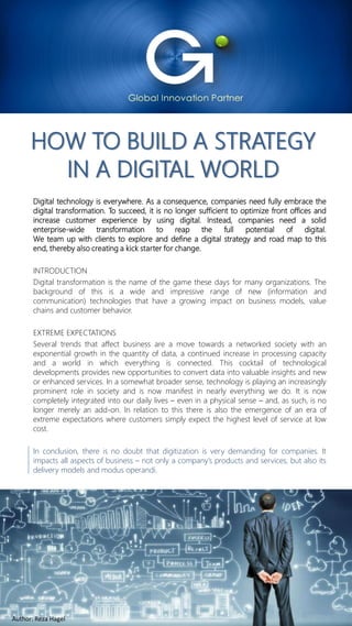 Digital transformation strategy | PDF