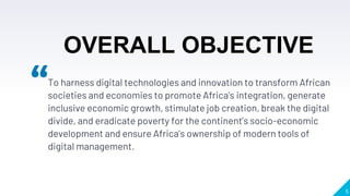 Digital Transformation Strategy for Africa, 2020 - 2030 by AU | PDF