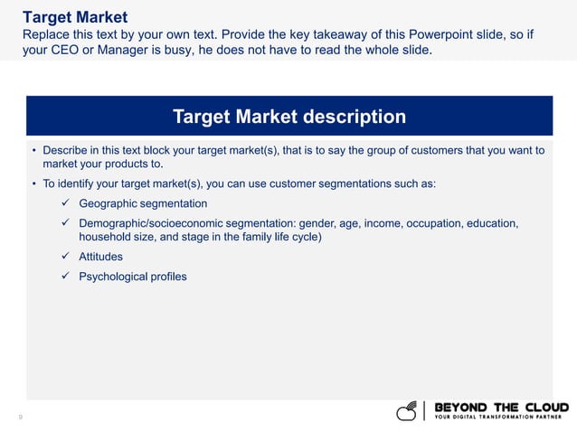 Digital Transformation Strategy & Plan Templates - www.beyondthecloud ...