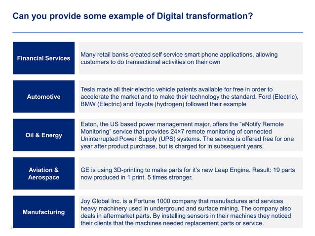 Digital Transformation Strategy Template and Training | PDF | Internet ...