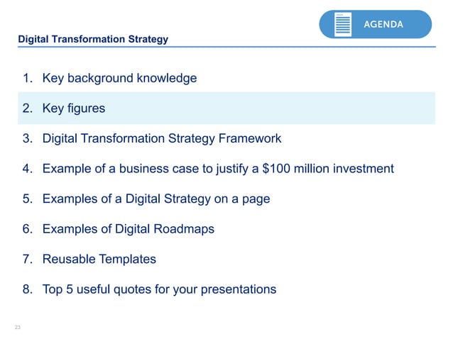 Digital Transformation Strategy Template and Training | PDF | Internet ...
