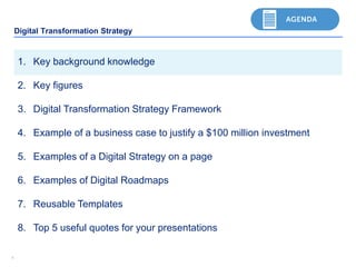 Digital Transformation Strategy Template and Training | PDF