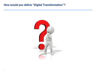 Digital Transformation Strategy Template and Training | PDF