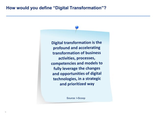 Digital Transformation Strategy Template and Training | PDF | Internet | Computing