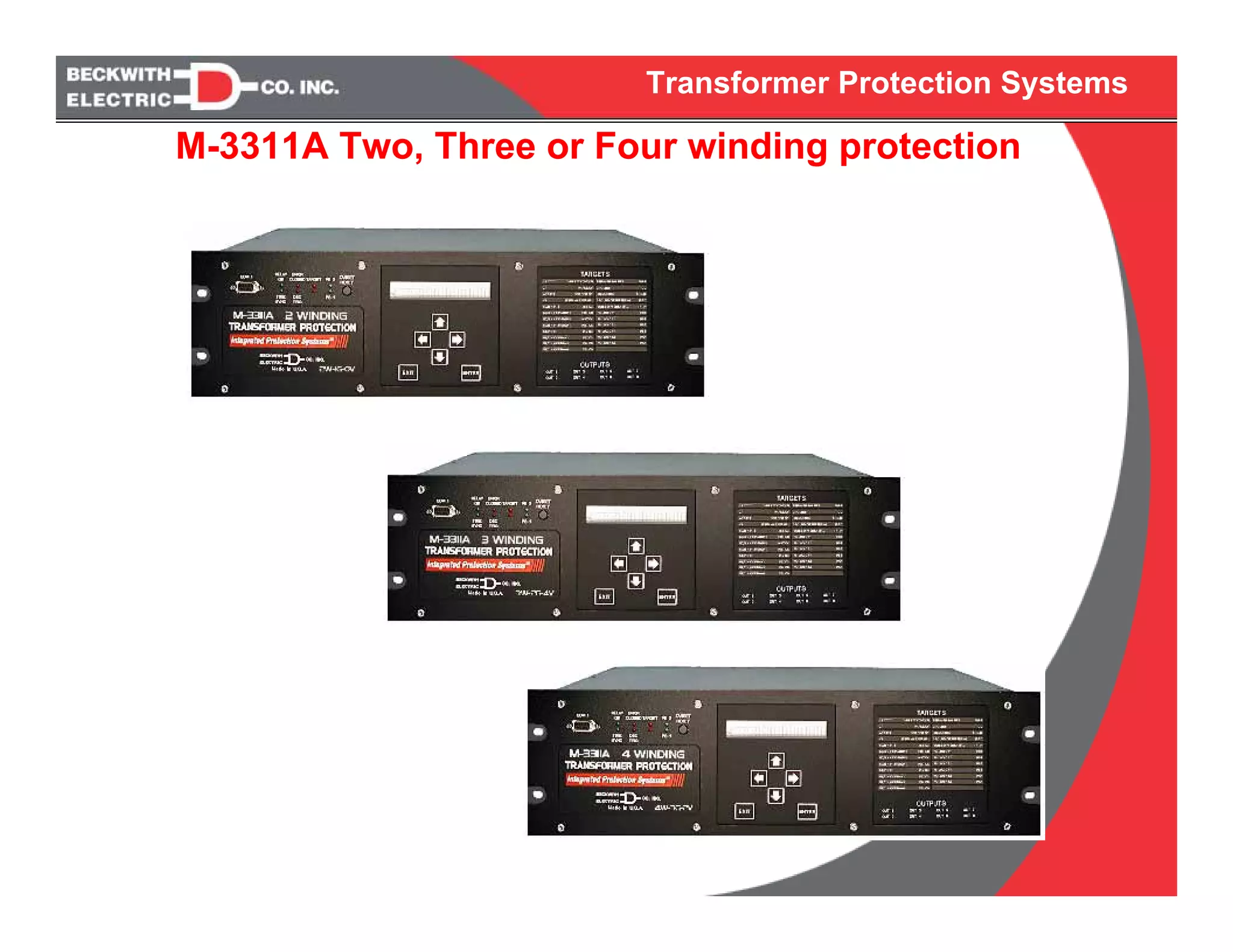 Digital transformer protection systems | PDF | Operating Systems ...