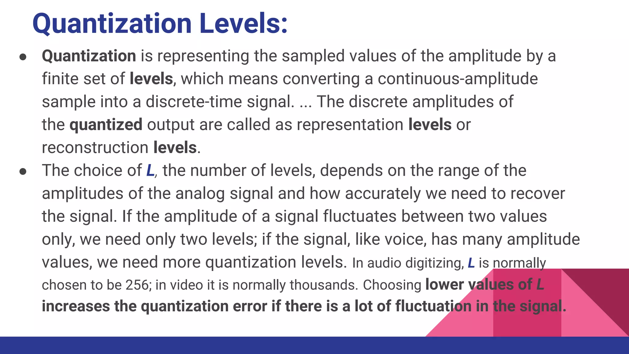 Digital transmission & analog Digital to conversion | PPTX