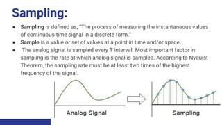Digital transmission & analog Digital to conversion | PPTX
