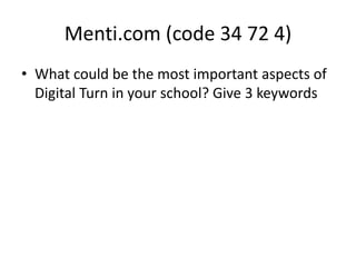 Digital turn: Digital innovation | PPT