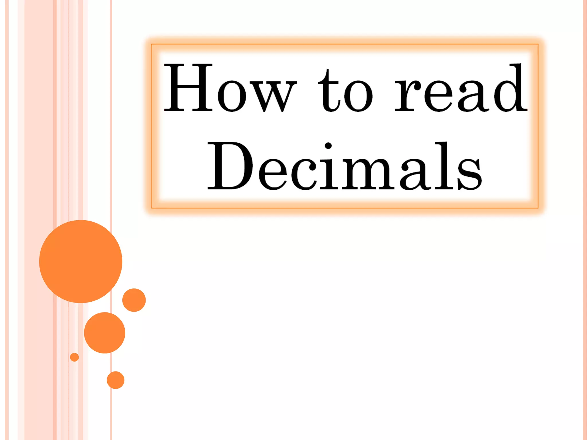 Place Value and Decimals | PPT