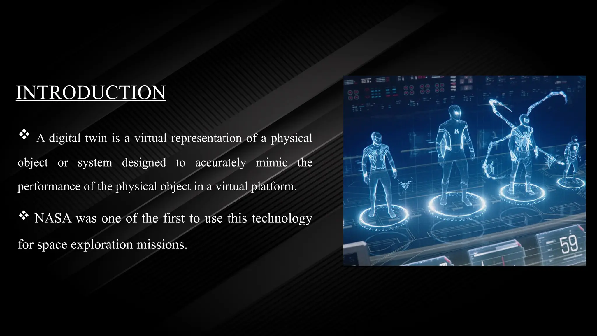 DIGITAL Twining Technology into a virtual world | PPTX