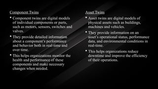DIGITAL Twining Technology into a virtual world | PPTX