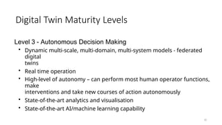 Digital Twin, its application and implementation | PPTX