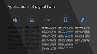 Digital twin ppt | PPTX