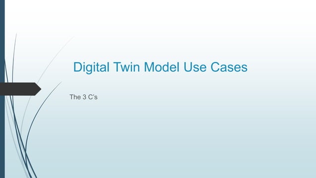 Digital twins ppt | PPTX