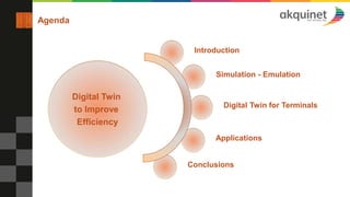Digital twin for ports and terminals schuett slideshare | PPT
