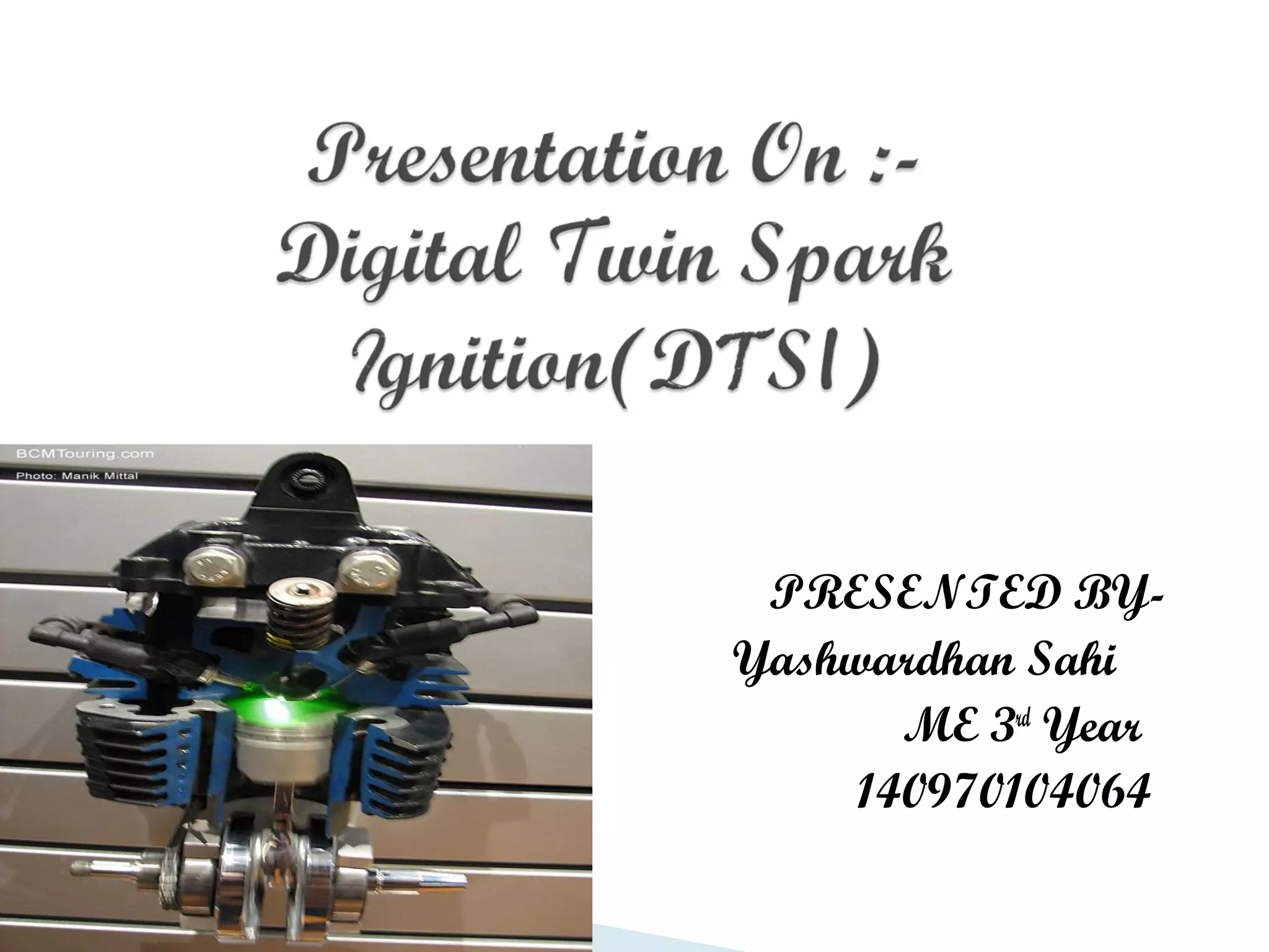 Digital twin spark ignition | PPT