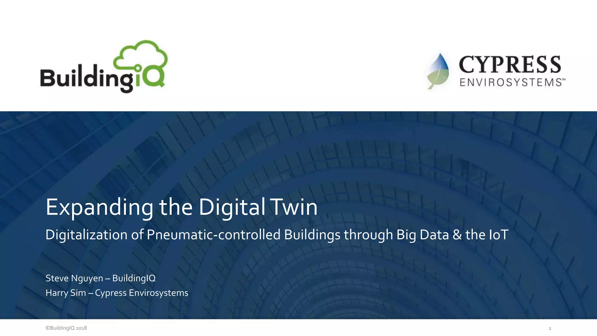 Creating Smart Buildings through Digital Twins | PPTX