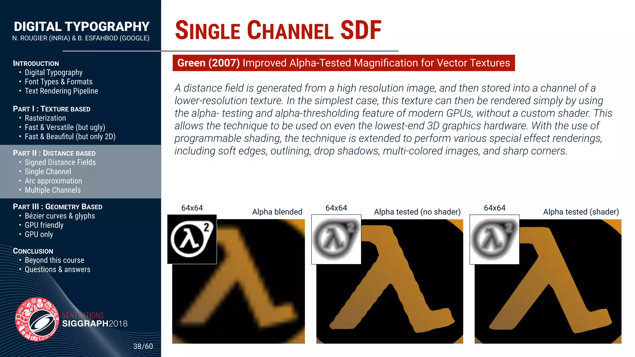 SIGGRAPH 2018 - Digital typography | PDF