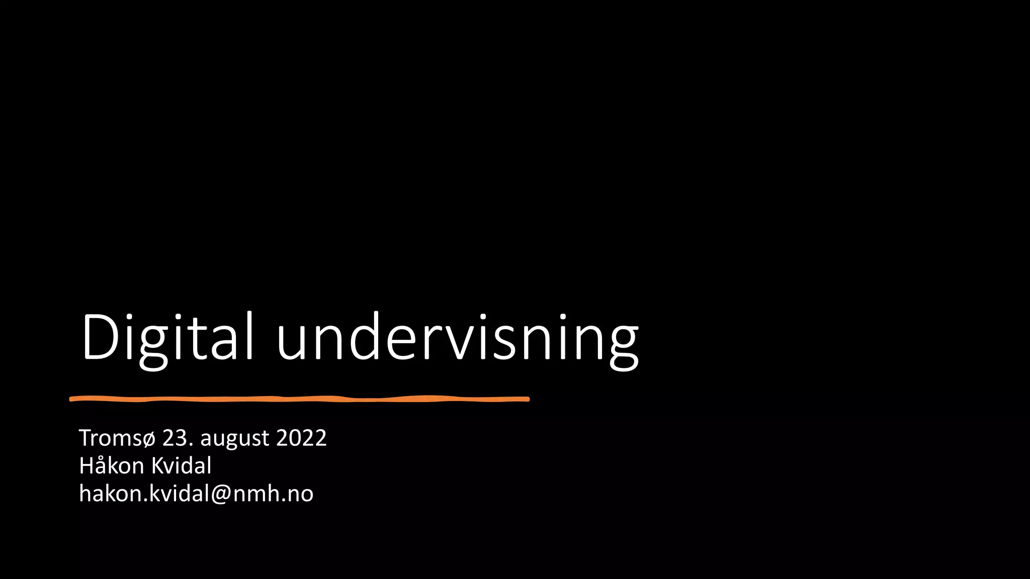 Digital undervisning | PPT
