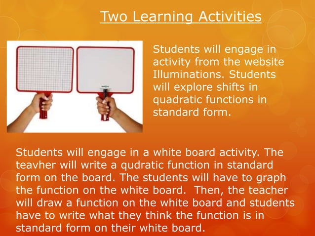 Graphing Quadratic Functions | PPTX | Education