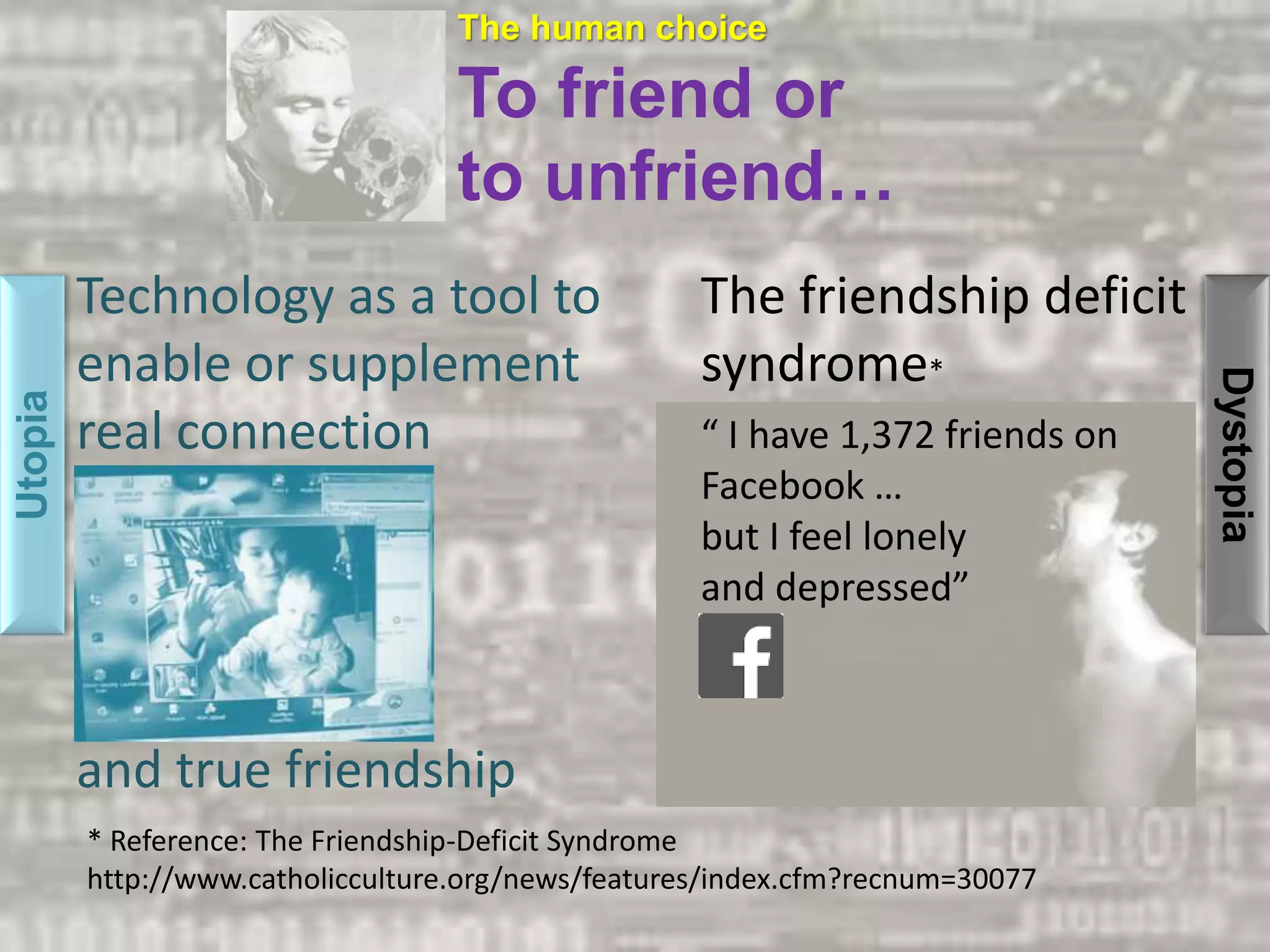 To be or not to be human in our digital world | PPT