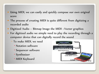 Digital Audio in Multimedia | PPTX