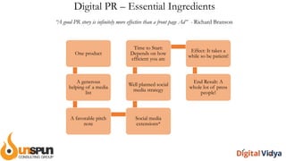 The Perfect Recipe for Digital PR | PPT