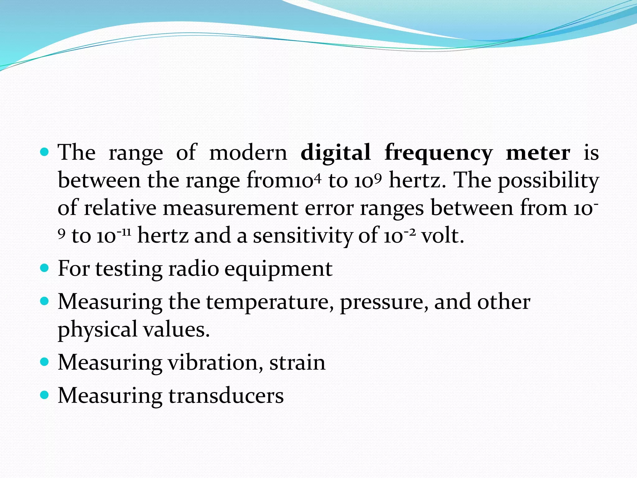 Digital voltmeter (DVM) and its Classification | PPTX
