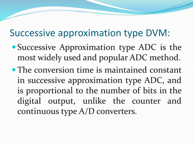 Digital voltmeter (DVM) and its Classification | PPTX | Digital Audio | Computer Software and ...