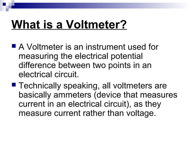 Digital voltmeter project | PPT