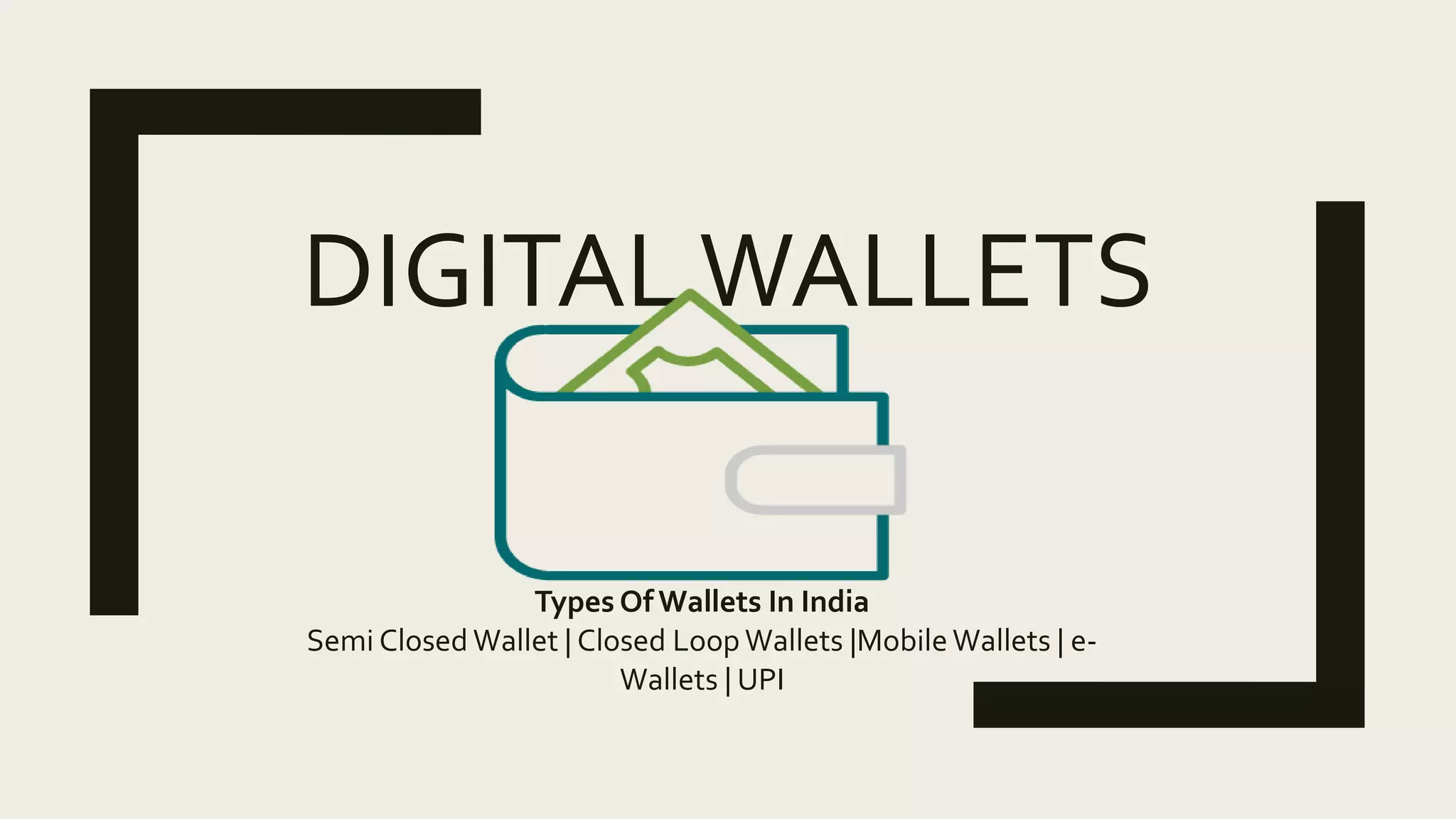 Digital wallets - Overview and Its Usage | PPTX | Credit Cards | Personal Debt