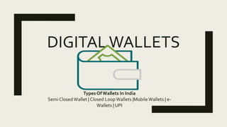 Digital wallets - Overview and Its Usage | PPTX | Credit Cards ...