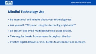 Digital Wellness: Thriving in the Digital Age | PDF