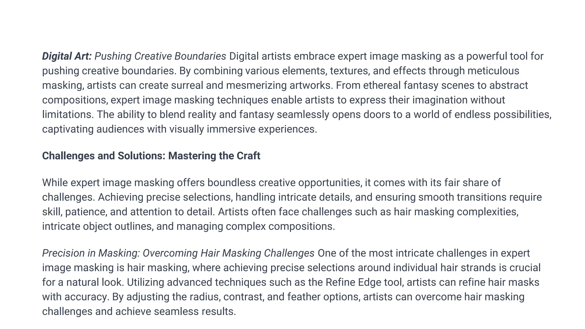 Digital Wizardry Enhance Your Images with Expert Image Masking.pptx