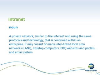 Digital Workplace vs Intranet vs Portal | PPT