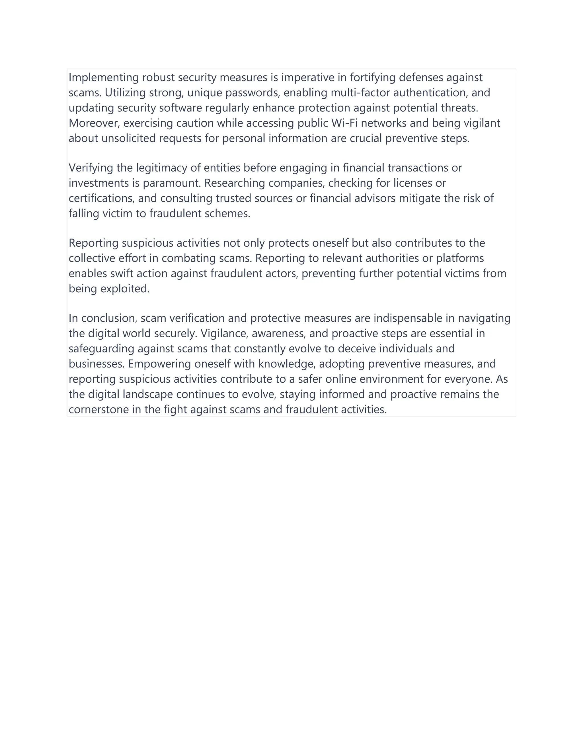 Digital World Unraveling Scam Verification and Protective Measures.docx