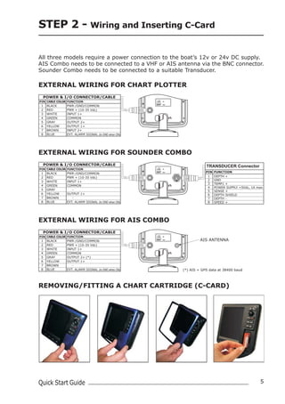 Digital yacht chartplotter sc500 quick start guide | PDF