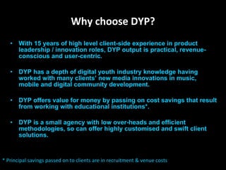 Digital youth project (dyp) overview | PPT