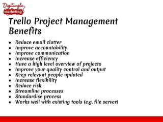 Project Management with Trello by Digitangle | PPT