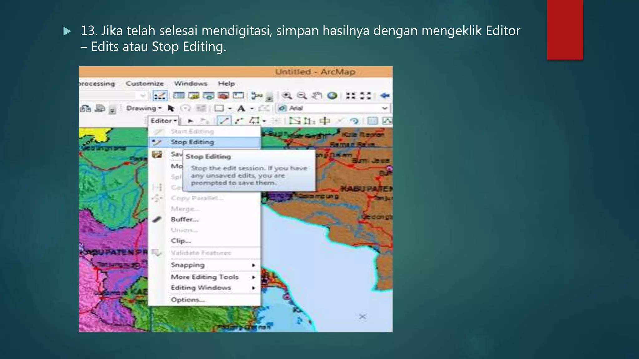 Digitasi peta sig dasar | PPTX