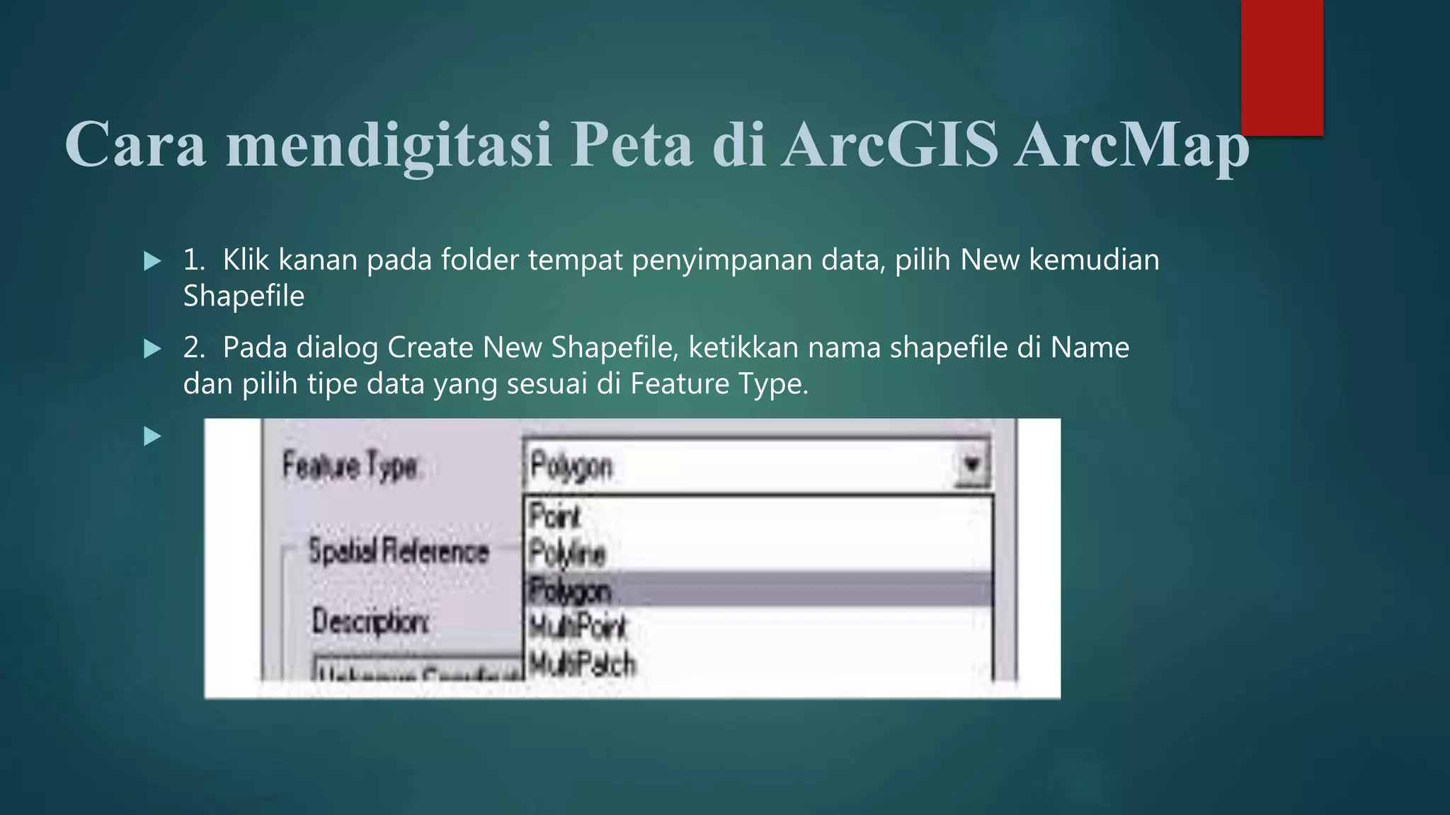 Digitasi peta sig dasar | PPTX